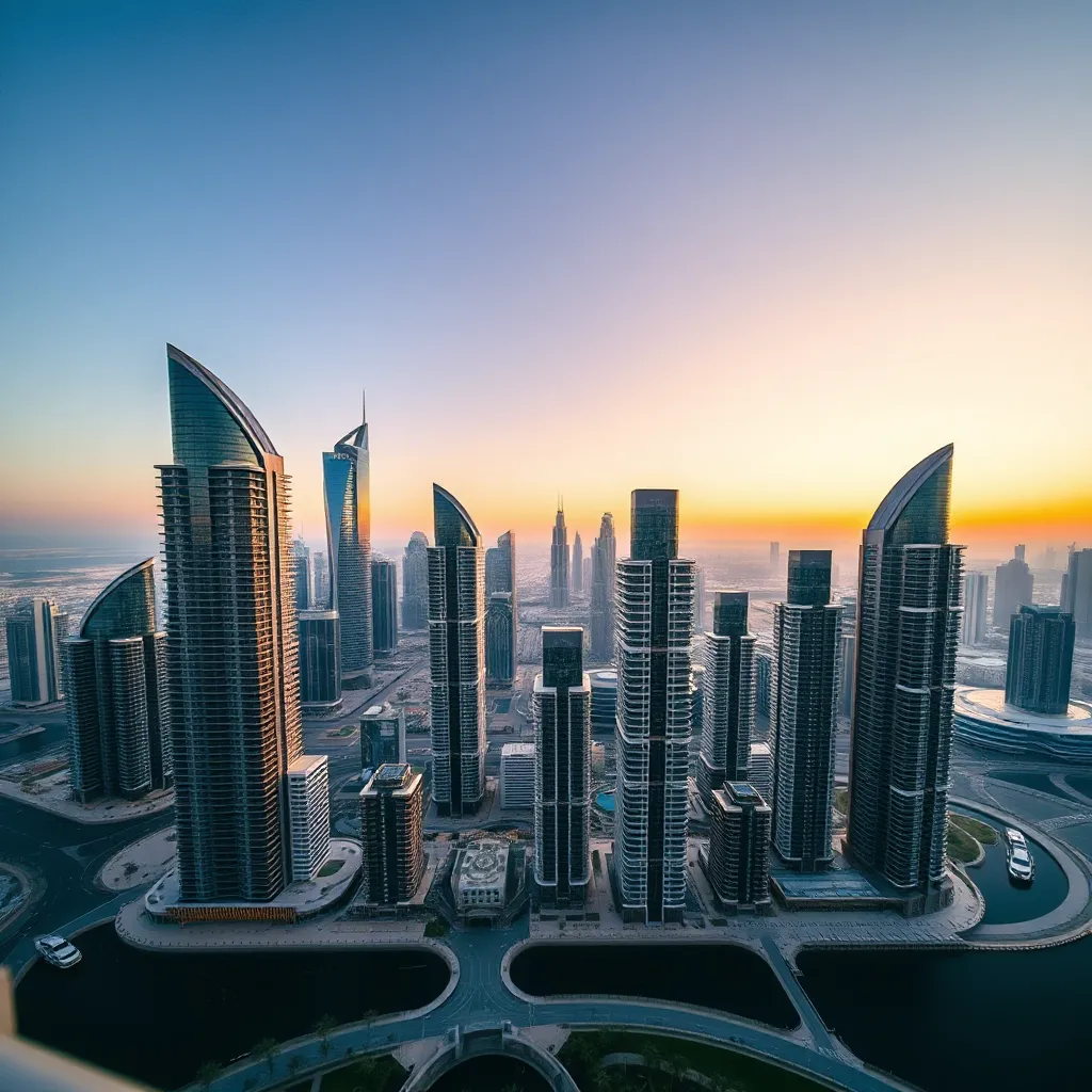 Exploring the Silver Tower Cluster: Dubai's Architectural Gem