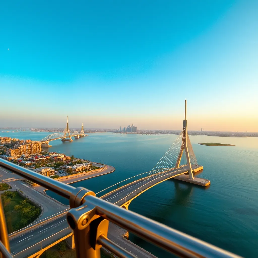 Exploring Reem Island's Architectural Bridges